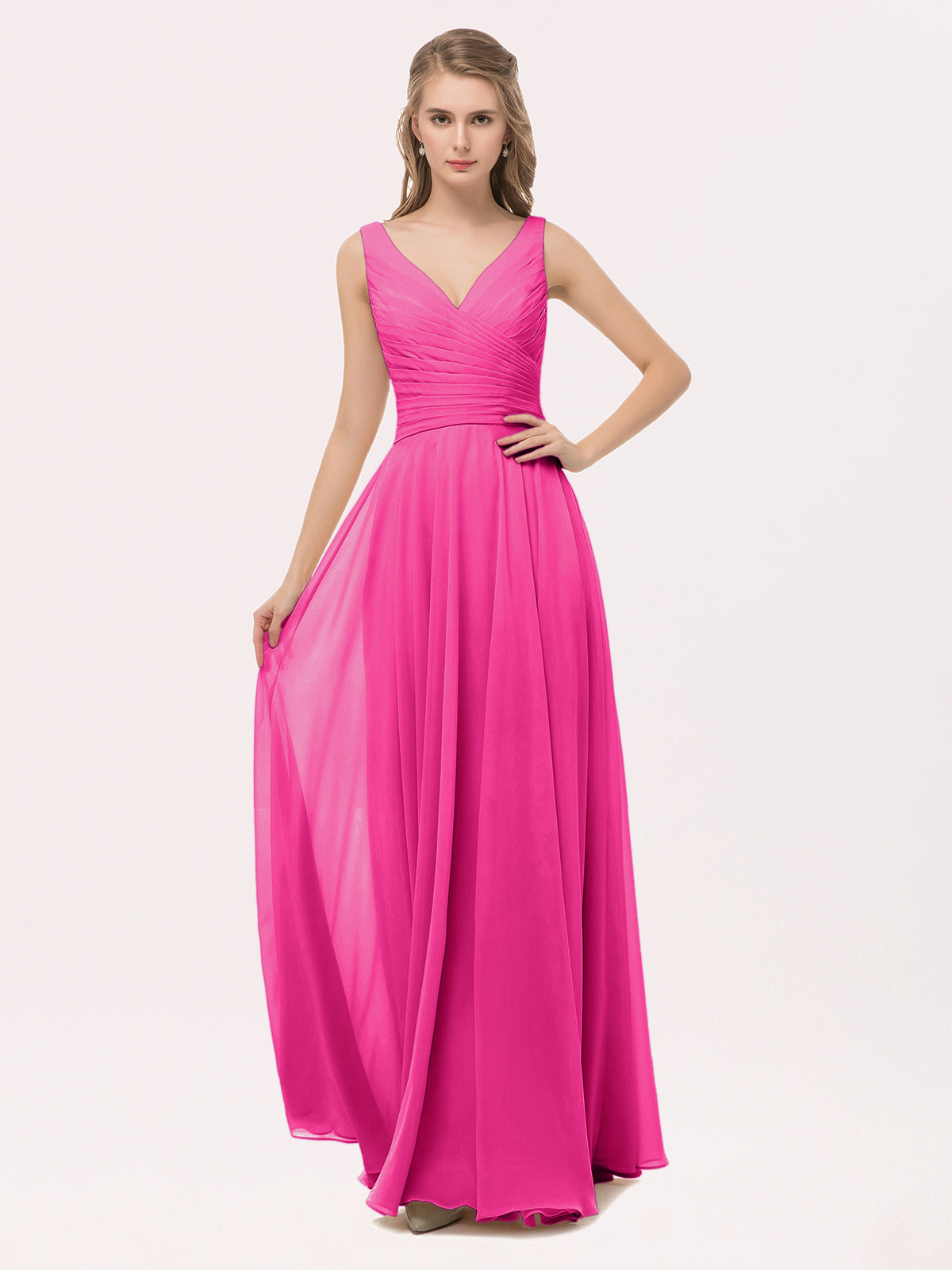 FUCHSIA ROBES DEMOISELLE D'HONNEUR – BABARONI FR
